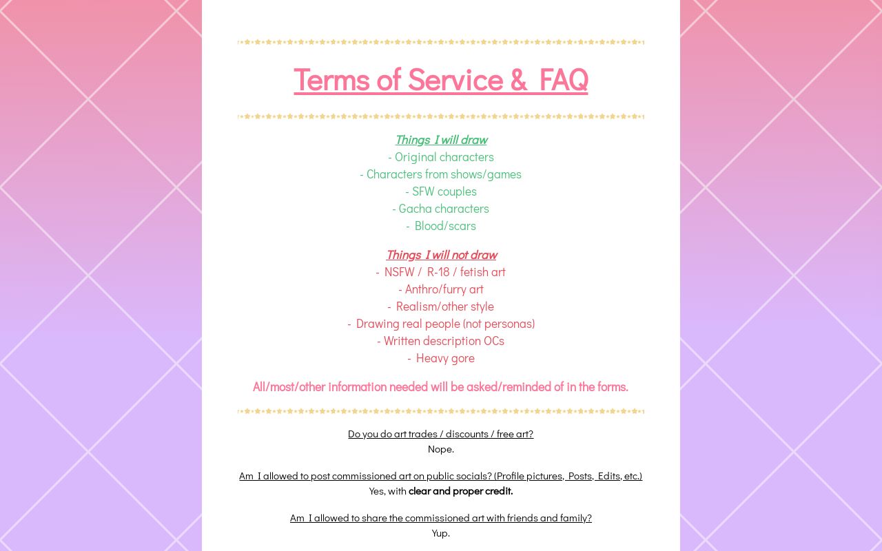 Terms of Service